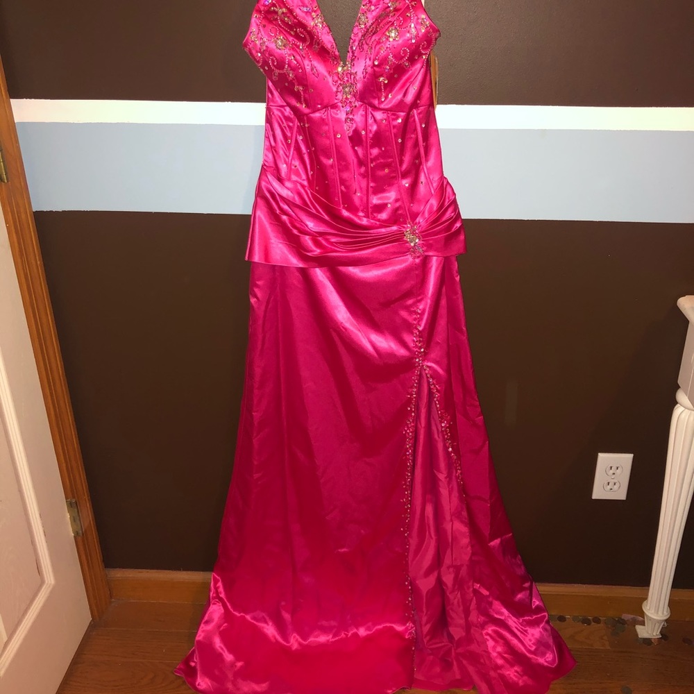 Pink Prom/Pageant Dress - Gem